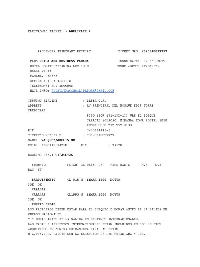 Electronic Ticket | PDF | Aeroespacial | Aviación