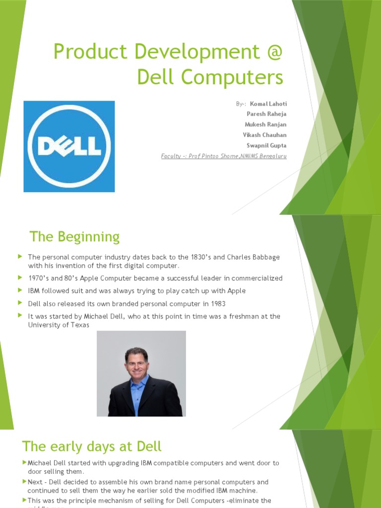 Dell's Product Development Evolution | PDF | Dell | Desktop Computer