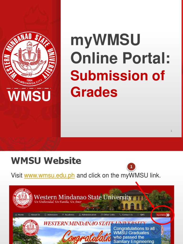 WMSU-ESU - Online Submission of Grades | PDF | Software | World Wide Web