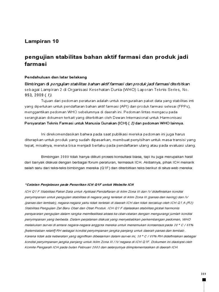 Stability Guideline WHO 2018.en - Id | PDF