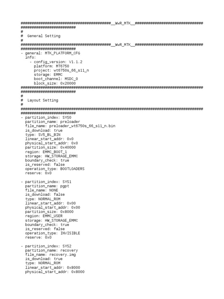 MT6750 Android Scatter | PDF | Information Retrieval | Computer Hardware