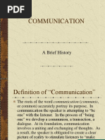 Evolution of Communication | PDF | Nonverbal Communication | Communication