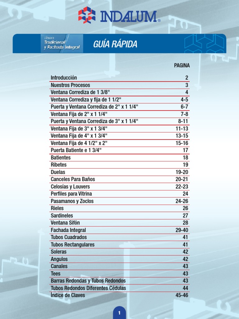 Indalum Tradicional OK.pdf | Tonelada | Pie (unidad)