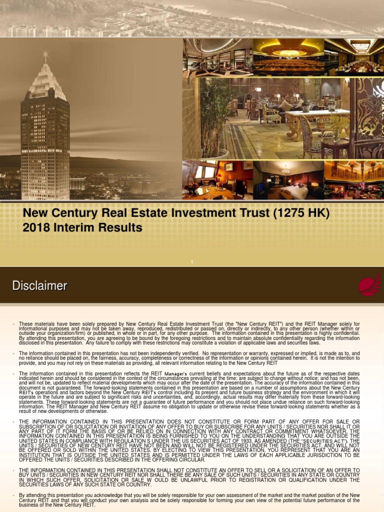 Copr Presentation PDF | PDF | Renting | Securities Act Of 1933