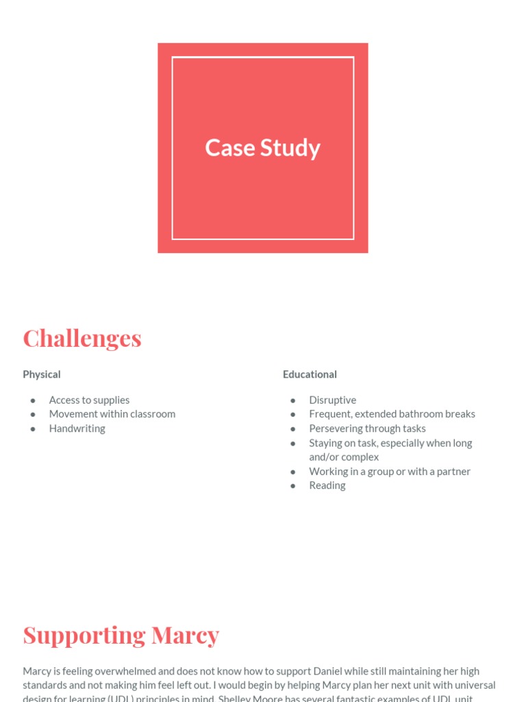 Colleen Bryant Case Study | PDF | Curriculum | Classroom