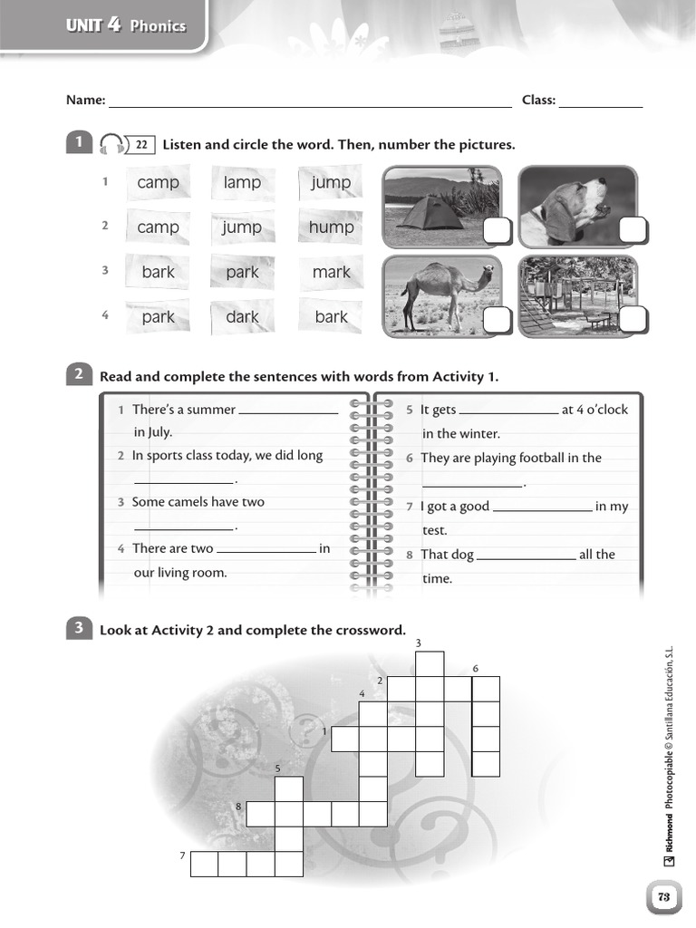 Wonder 4 Unit 4 Phonics PDF | PDF