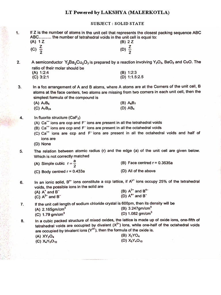Chemistry Salt Analysis Cheatsheet | PDF