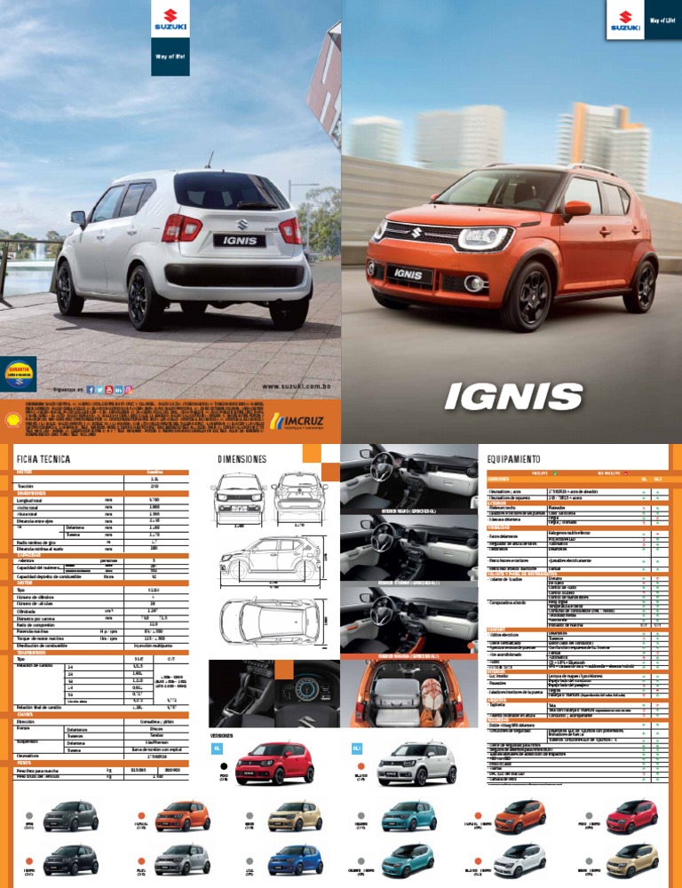 Ignis | PDF | Vehículo de motor | Coche