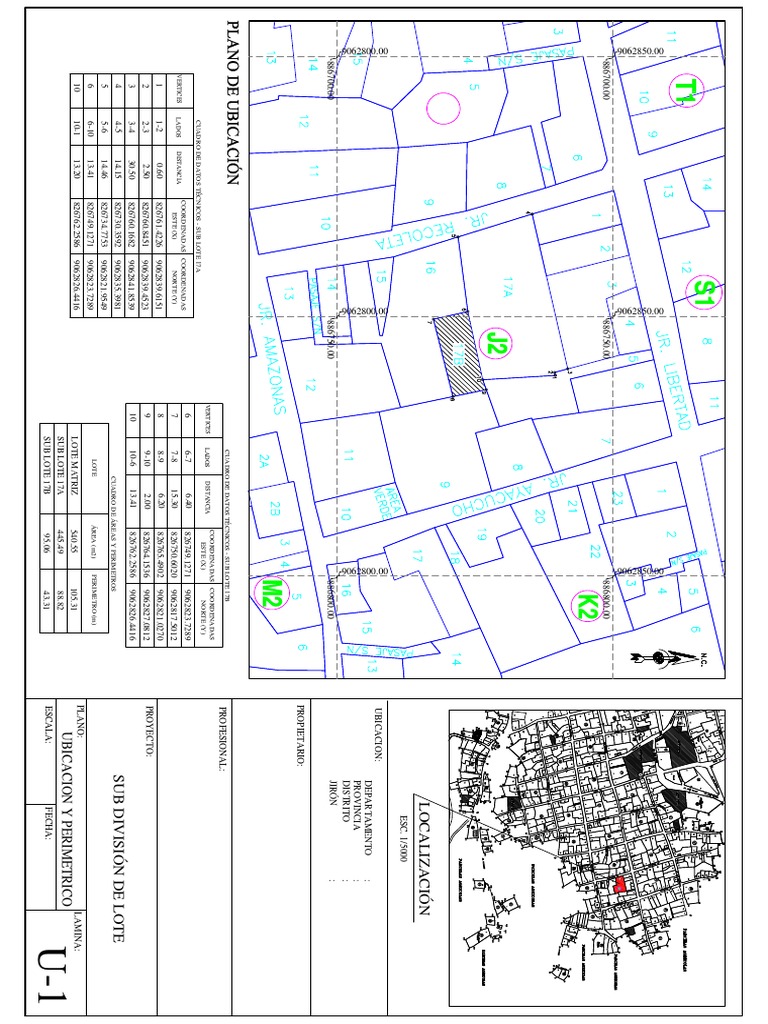 Plano de Subdivisión | PDF