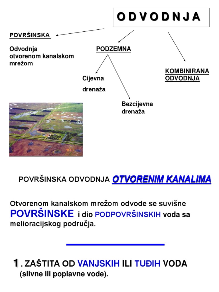 Odvodnja | PDF