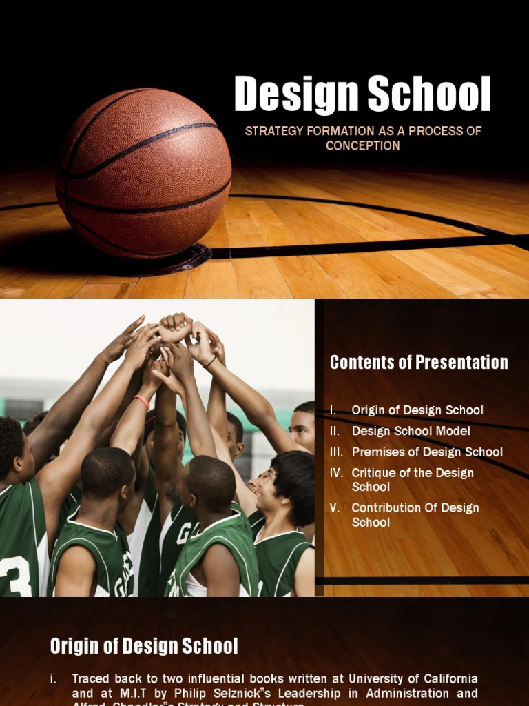 Design School Strategy Formation Process | PDF