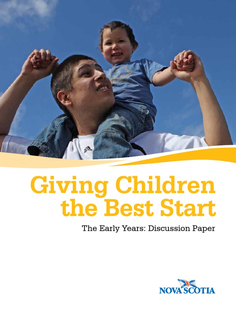 Early Years Discussion Paper en | PDF | Child Care | Relationships