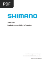 Shimano Compatibility Overview Chart | PDF | Sports Equipment ...