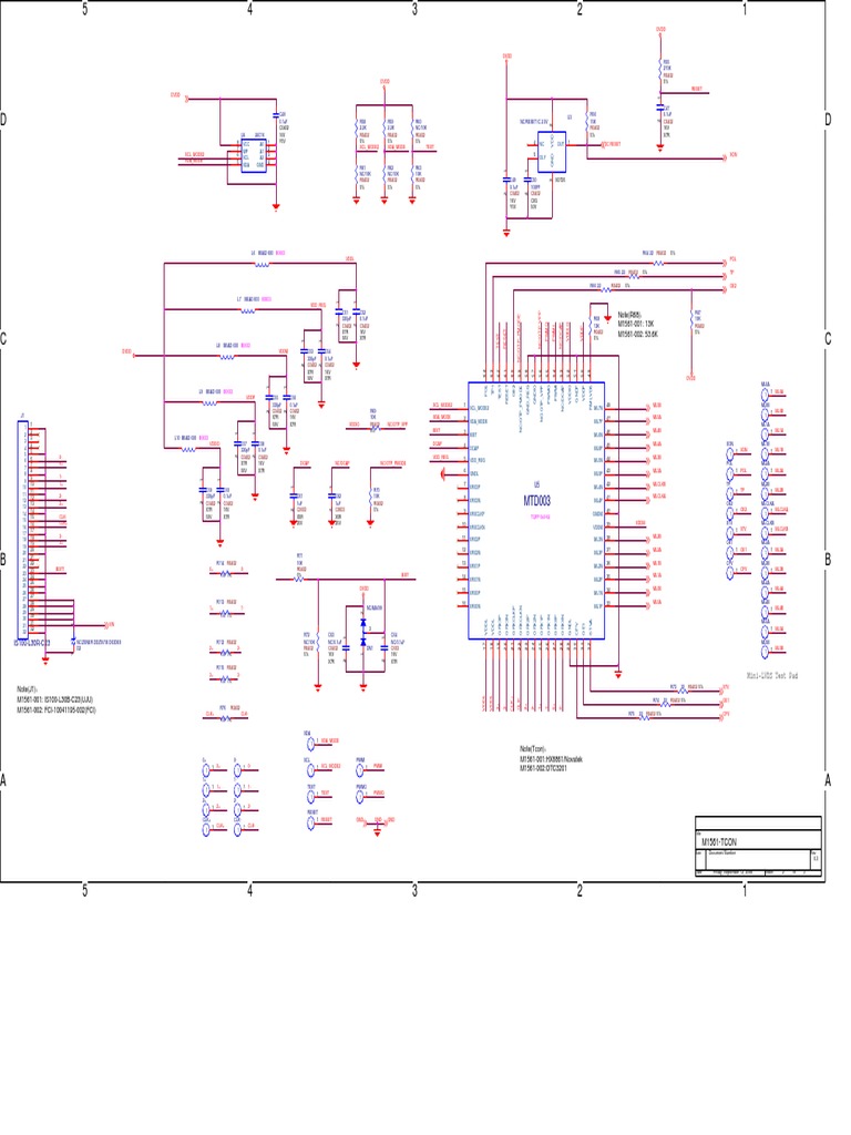 Panel Ti-Con Schematic | PDF