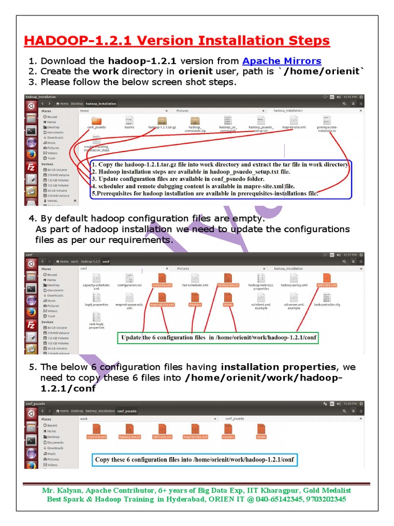 Hadoop 1.x Installation Steps | PDF | Apache Hadoop | Computer Networking