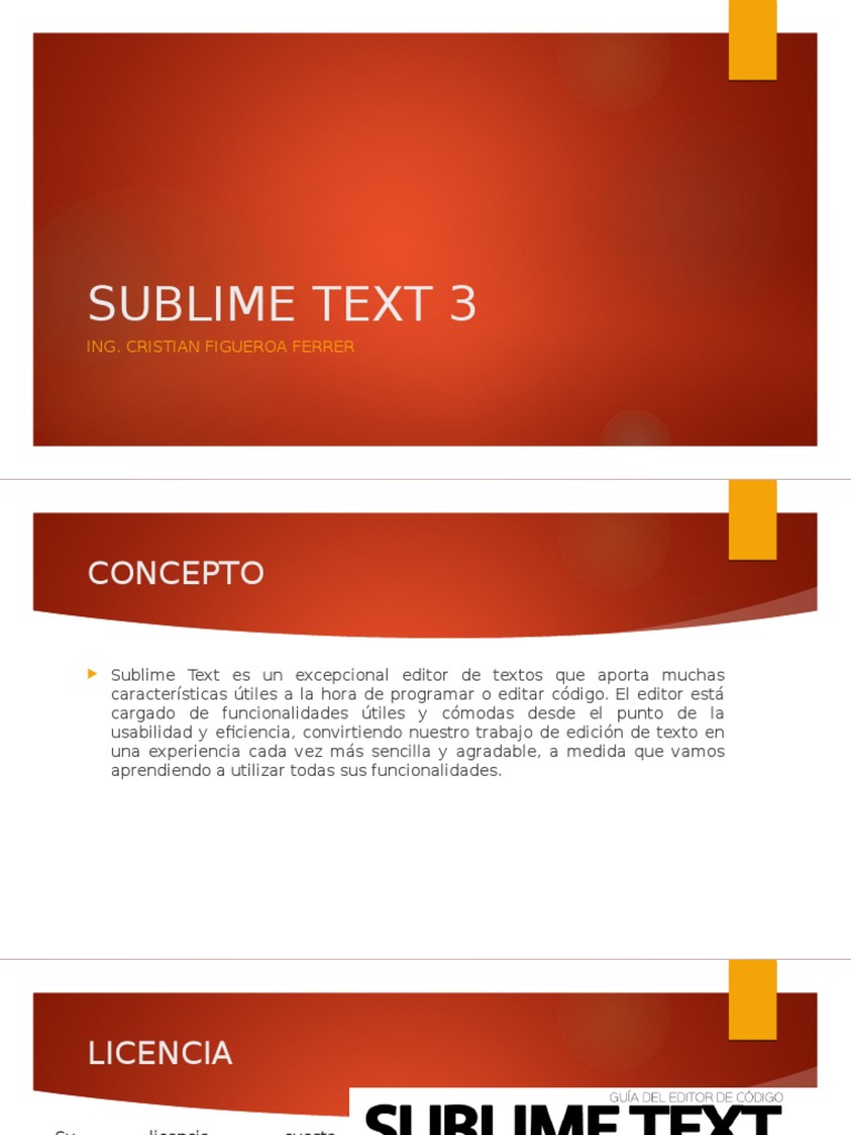 Sublime Text 3 | PDF | Lenguaje de programación | HTML