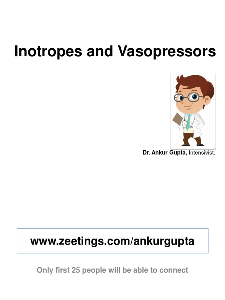 Inotropes and Vasopressors Final | PDF | Shock (Circulatory ...