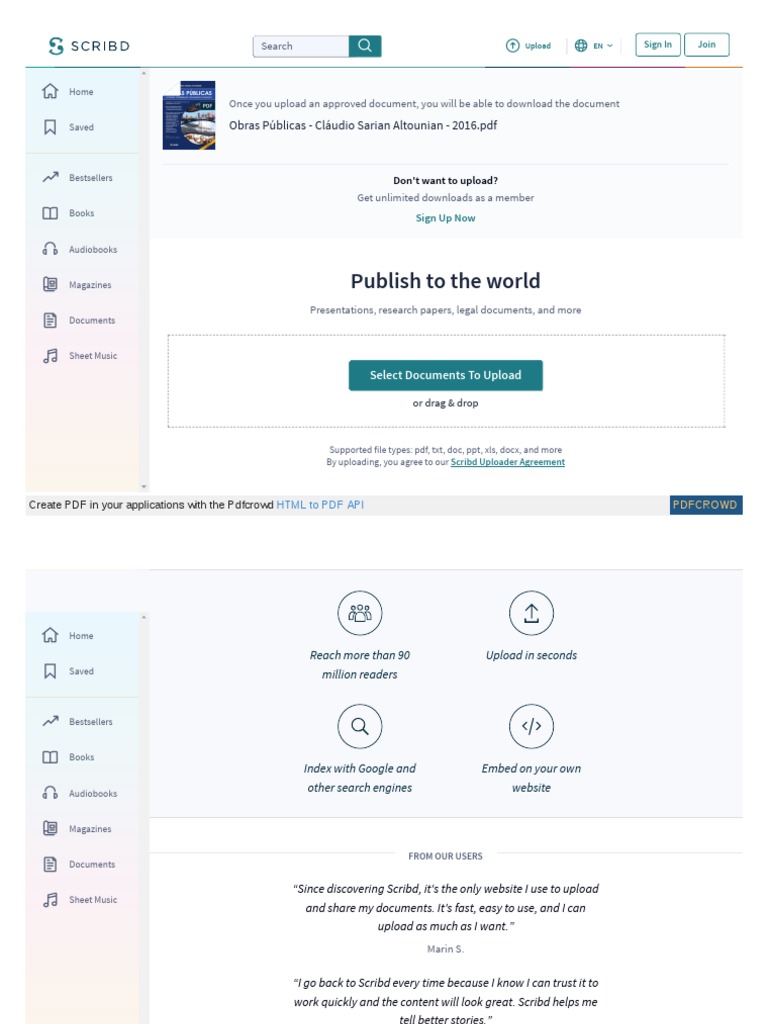 Scribdo | PDF | Scribd | Human–Computer Interaction