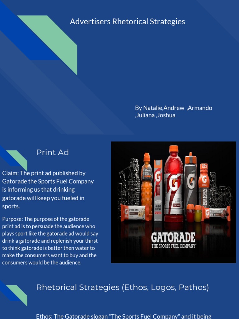 Gatorade Magazine Ads