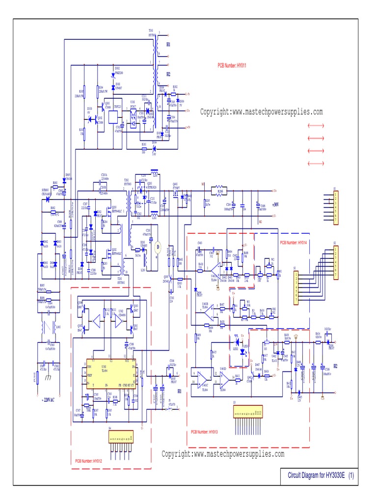 Volteq HY3030EX DC Power Supply Circuit | PDF | Nature