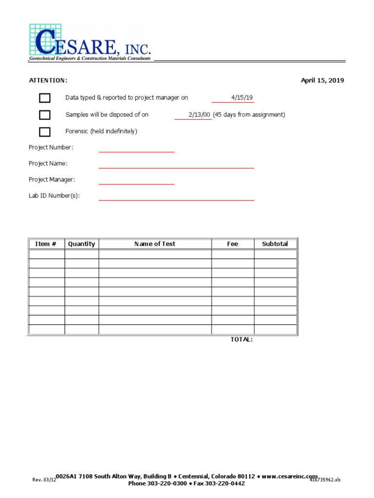 Sample Retention Letter | PDF