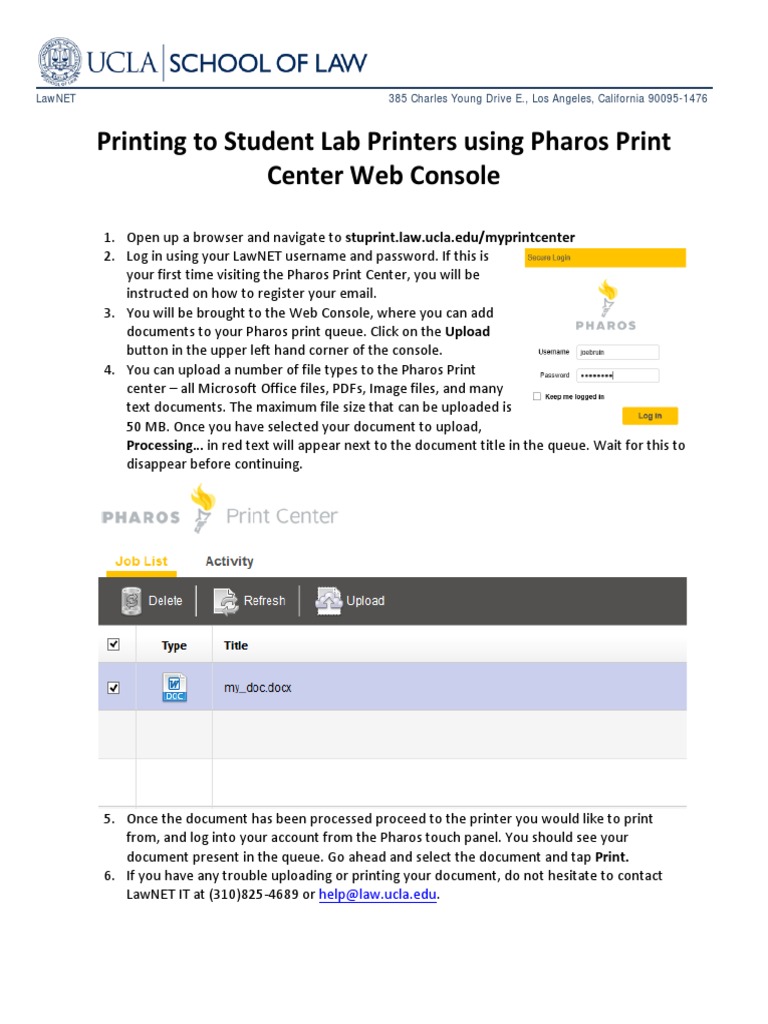Student Printing | PDF