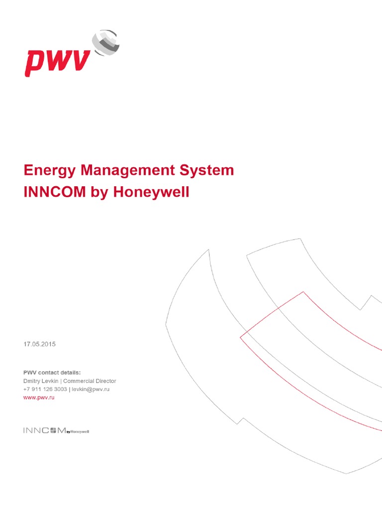 INNCOM Energy Management Systems (Honeywell) | PDF