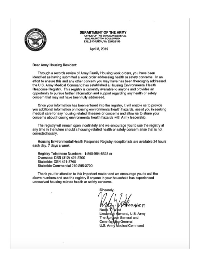Army MEDCOM Memo | PDF