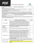 Grade R Lesson Plan | PDF | Behavior Modification | Cognition