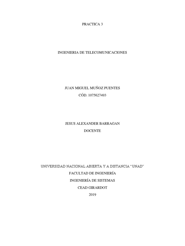 Practica 3 | PDF | Enrutador (Computación) | Dirección IP