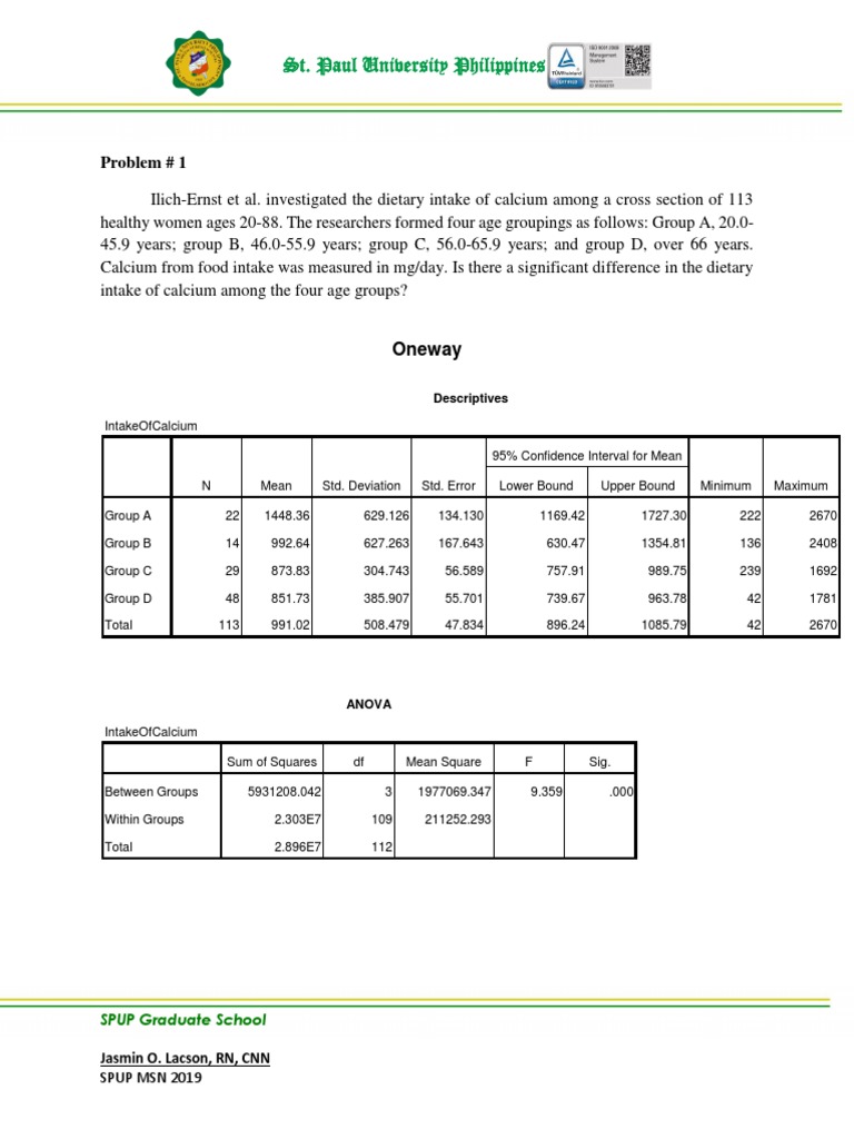 Problem#1 | PDF | Confidence Interval | Errors And Residuals