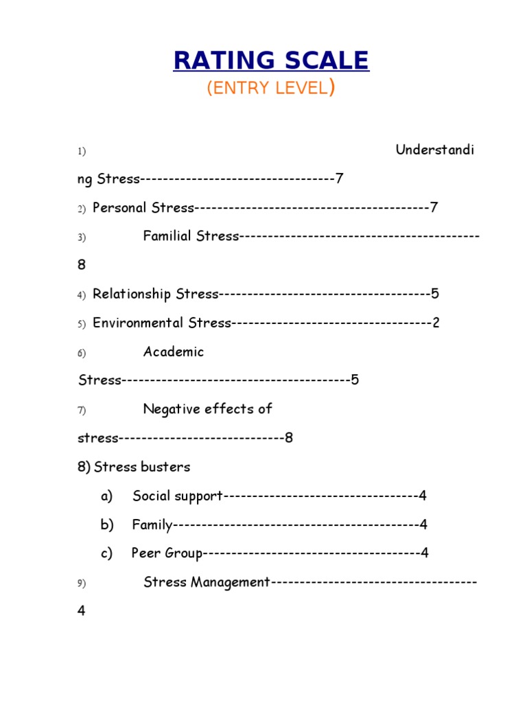 6th Sem BSL Journal | PDF | Stress (Biology) | Psychological Trauma