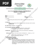 COT LESSON PLAN IN MATHEMATICS 3 Q4 Pagsukat NG Area Gamit Ang Angkop Na Yunit | PDF