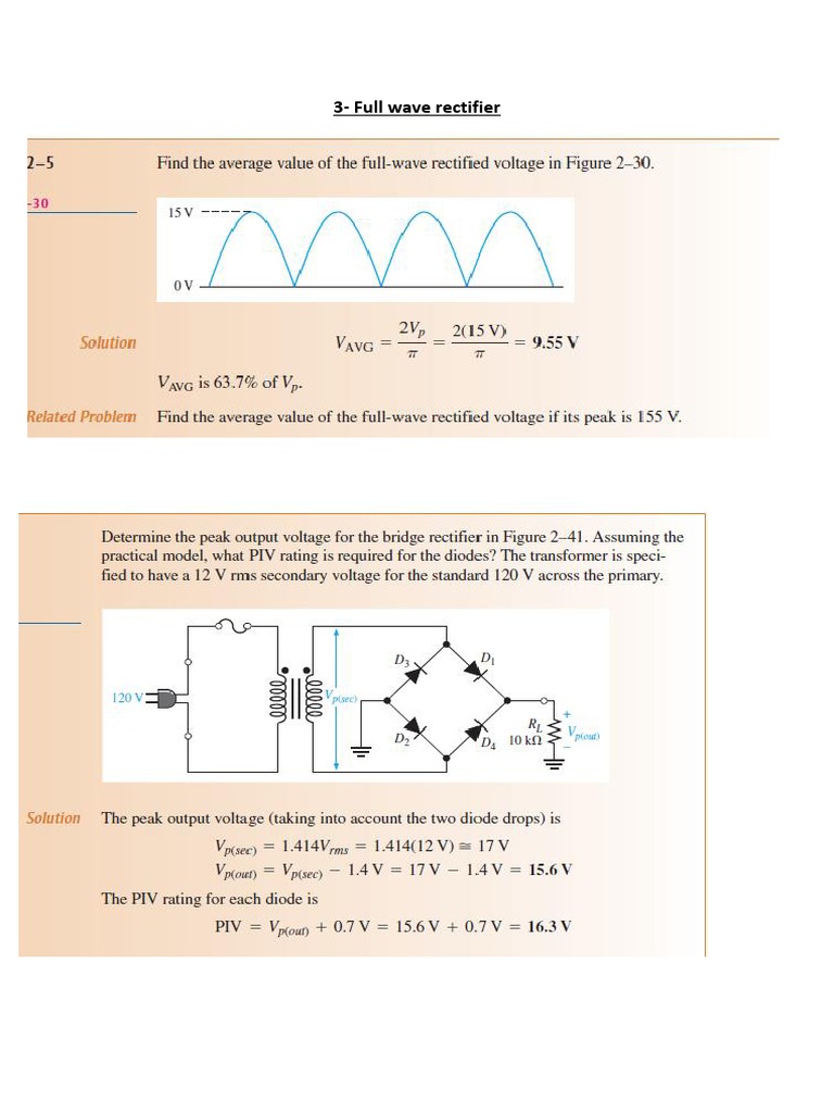 Electronics Problem | PDF