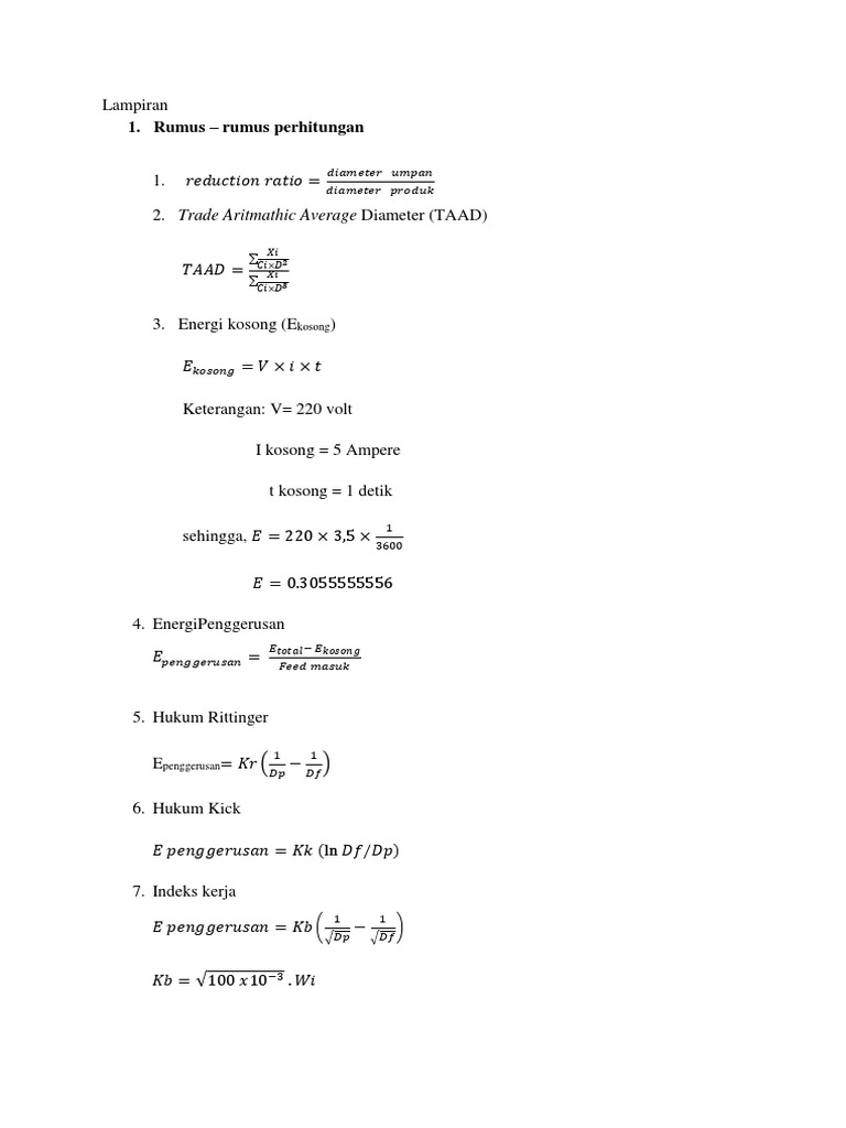 RUMUS | PDF | International System Of Units | Electricity