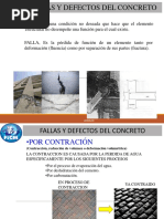 Tipos de Fallas en Concreto Armado | PDF | Falla (geología) | Hormigón