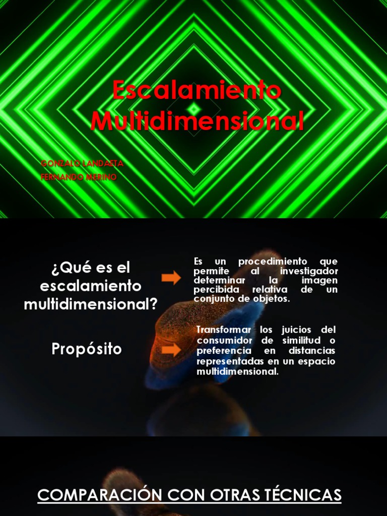 Escalamiento Multidimensional | PDF