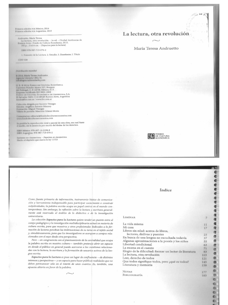 La Lectura, Otra Revolución PDF | PDF La Lectura, Otra Revolución PDF | PDF