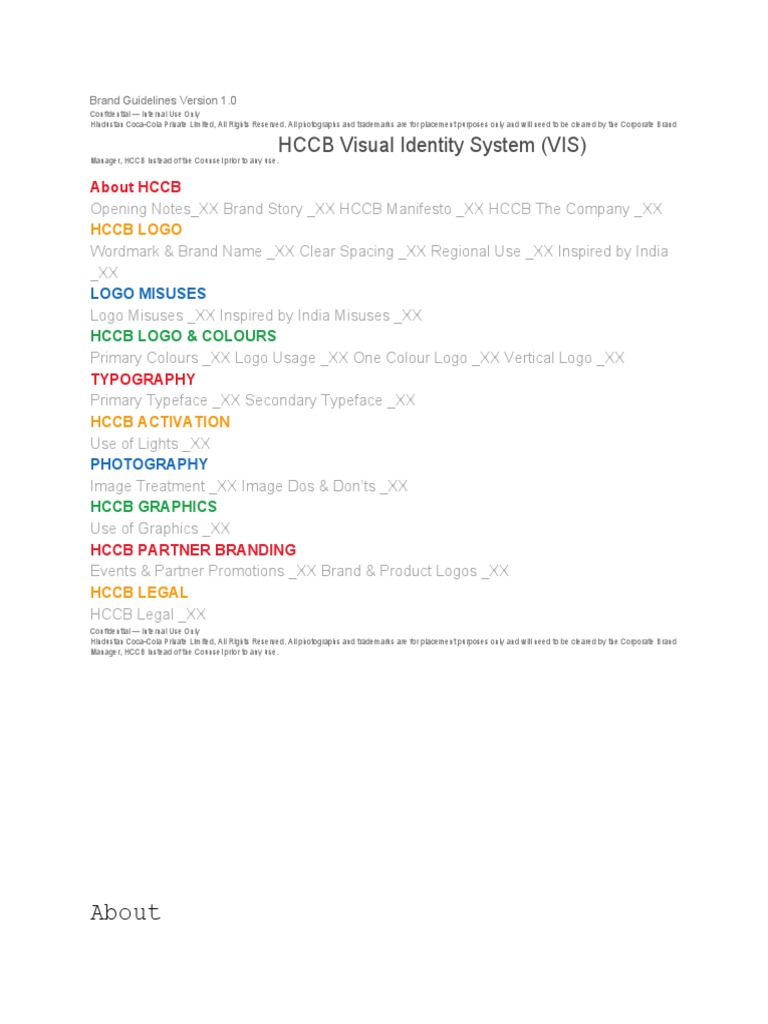 HCCB Brand Style (1.0) | PDF | Logos | Typefaces