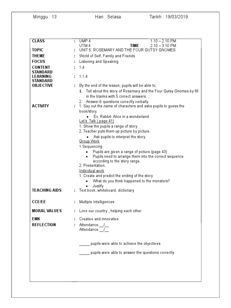 Unit 5 Week 2 | PDF | Alice's Adventures In Wonderland | Teachers