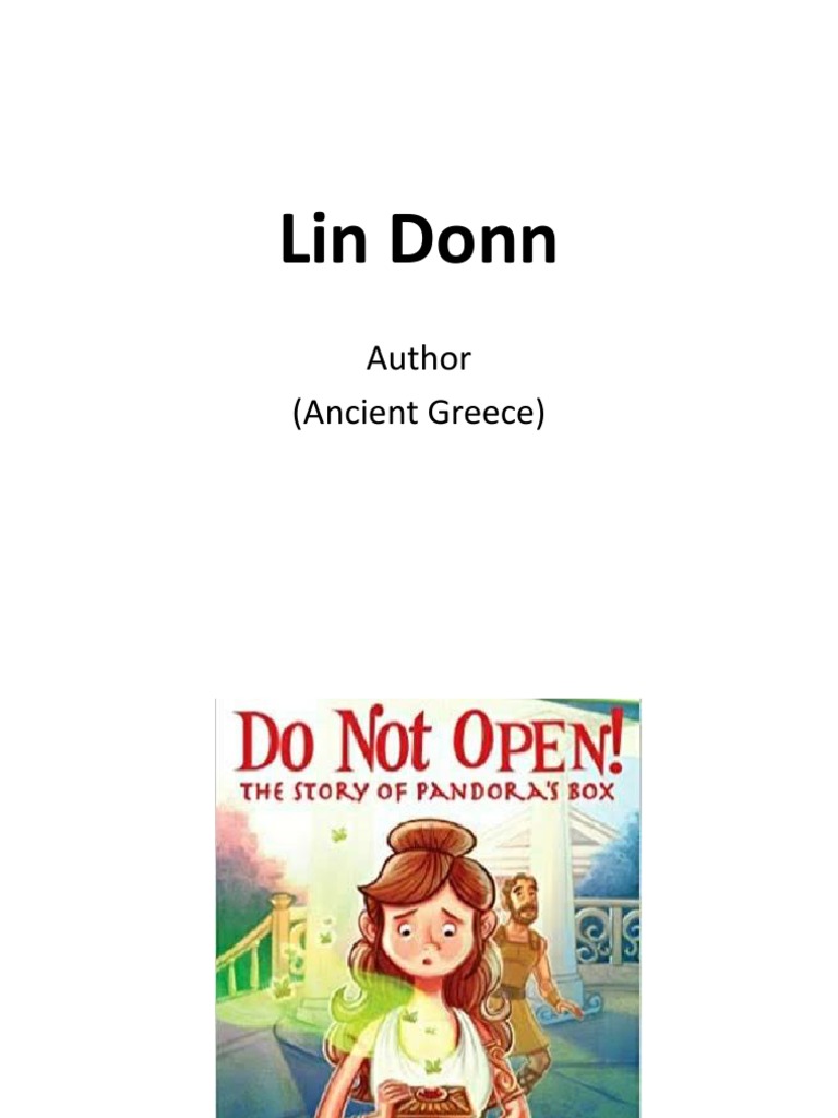 Lin Donn: Author (Ancient Greece) | PDF | Young Adult | General Fiction