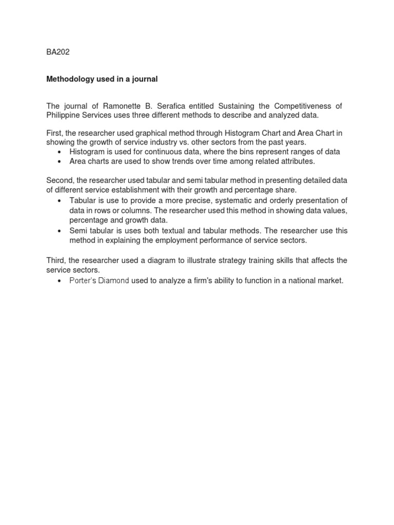 Journal Methodology | PDF