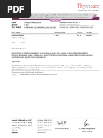 NIPT Sample Report | PDF | Medicine | Clinical Medicine