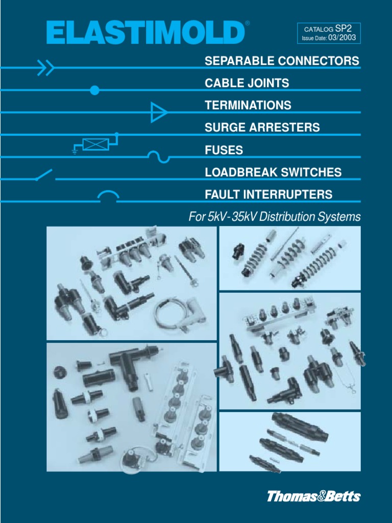 Elastimold Cable PDF | PDF | Electrical Connector | Fuse (Electrical)