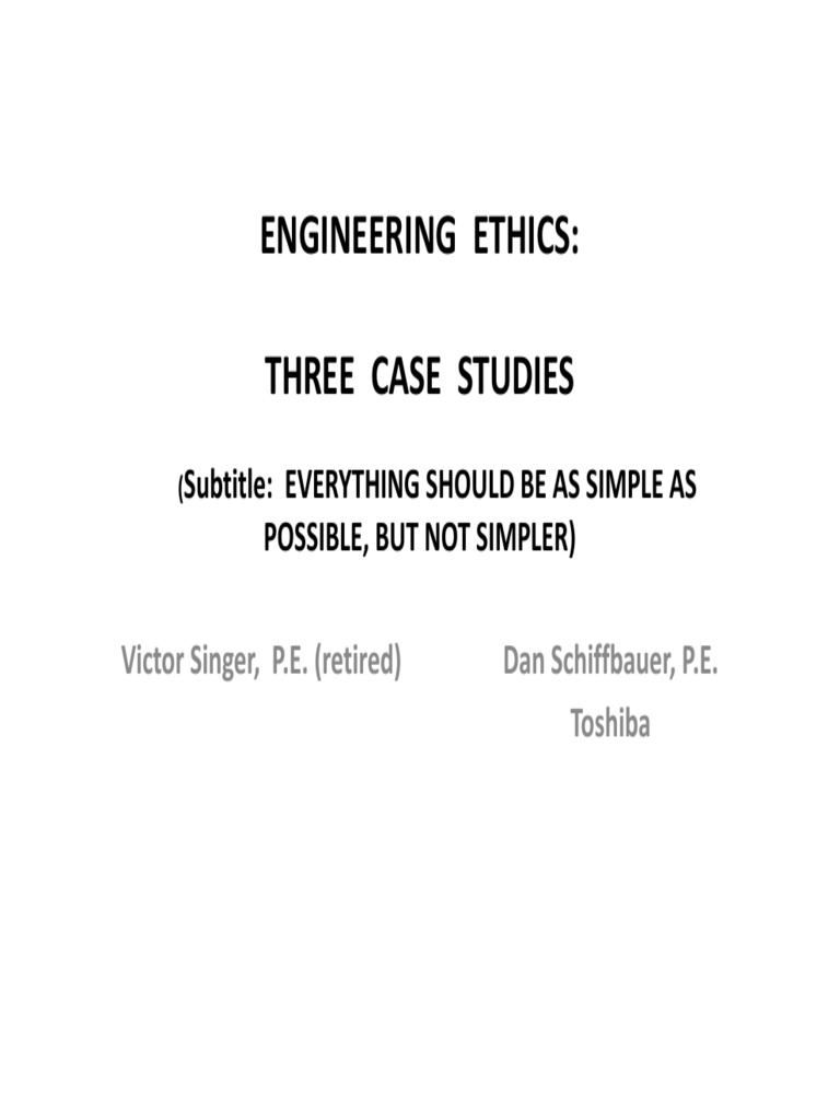 Engineering Ethics: Case Studies | PDF | Fracture | Space Shuttle