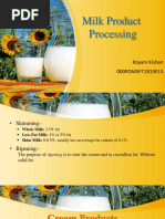 Flowchart of Milk Manufacturing Process | PDF | Milk | Dairy