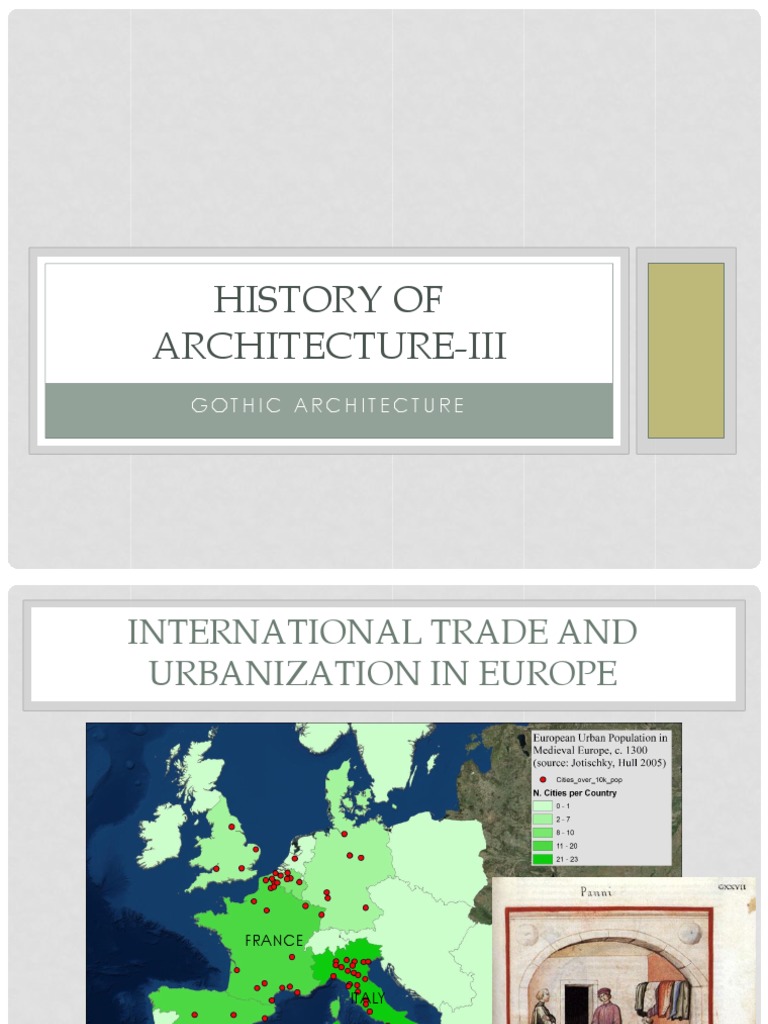 Week 02 Gothic Architecture | PDF | Vault (Architecture) | Gothic Architecture