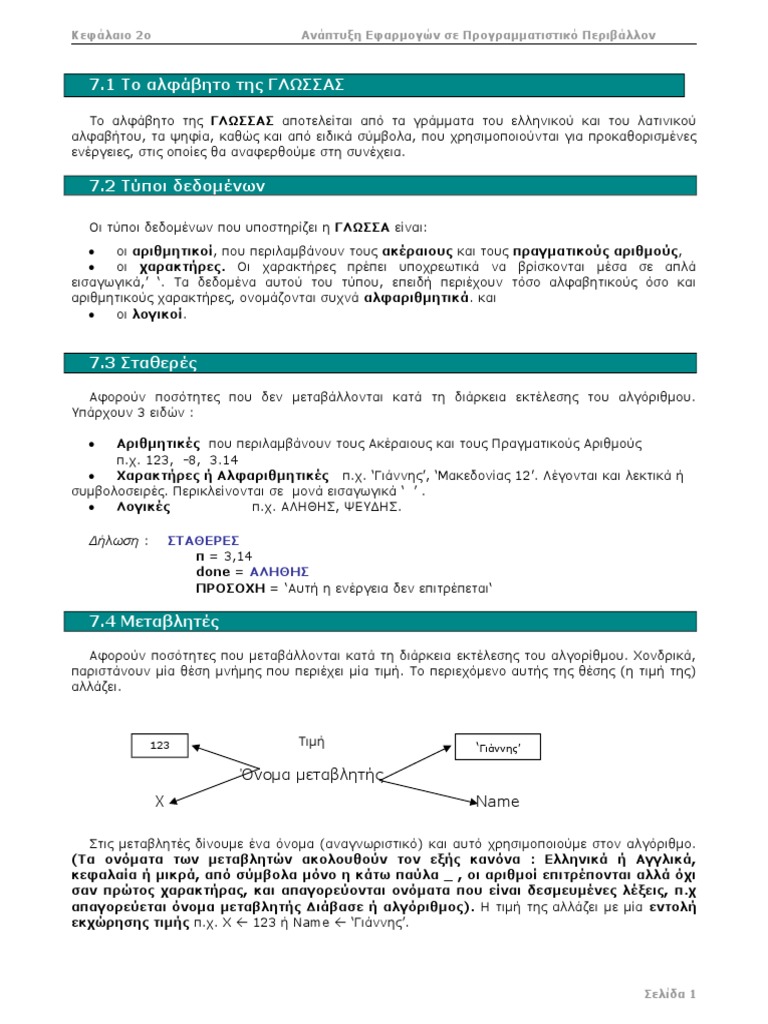 AEPP Kefalaio 7 | PDF