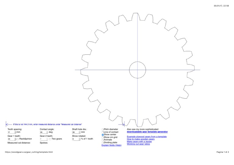 Example Plywood Gears From A Template How To Make Wooden Gears Make ...