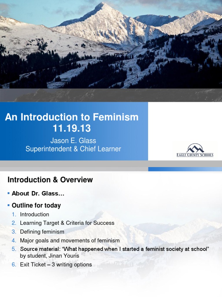Feminism Powerpoint | PDF | Feminism | Gender Studies